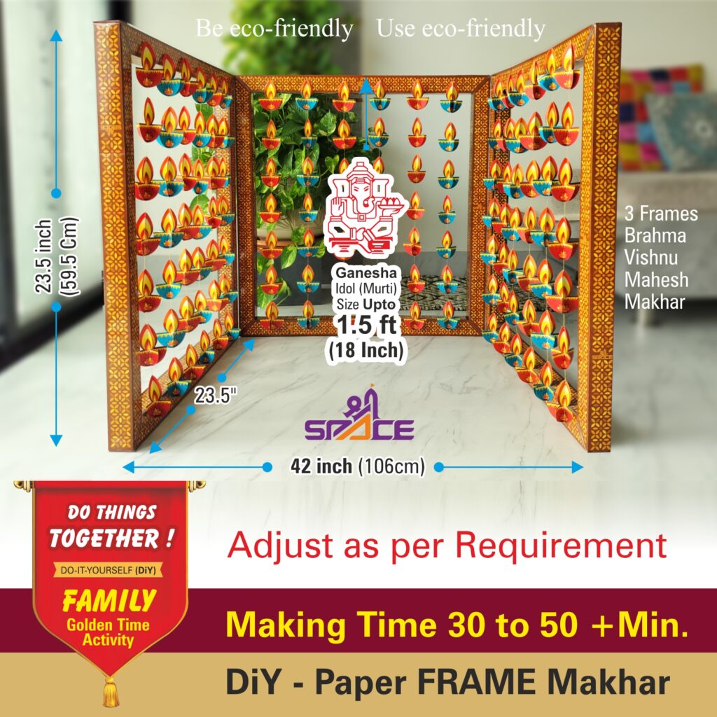 3F Multipurpose DIY Frame Paper DIY festival decoration