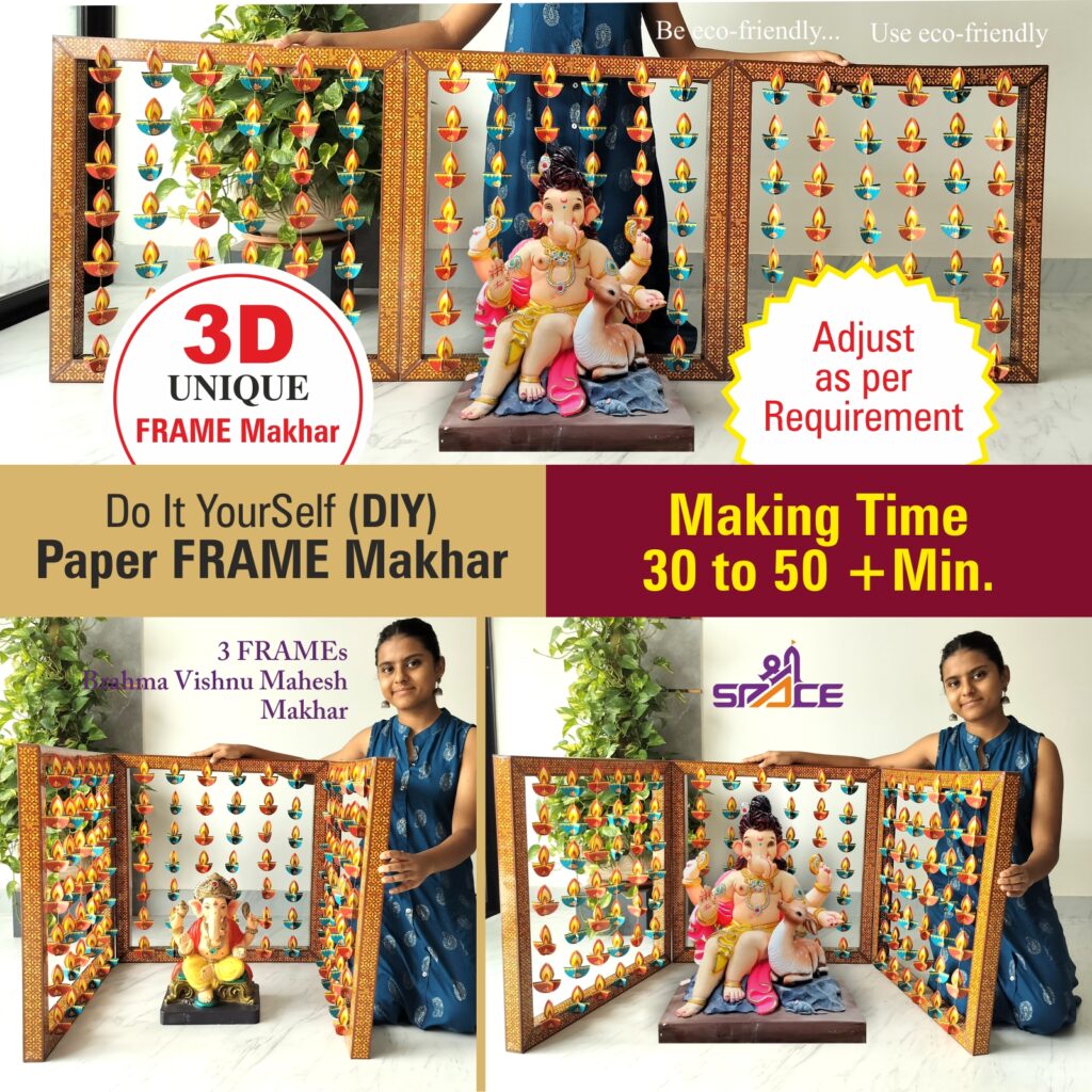 3F Multipurpose DIY Frame Paper DIY festival decoration